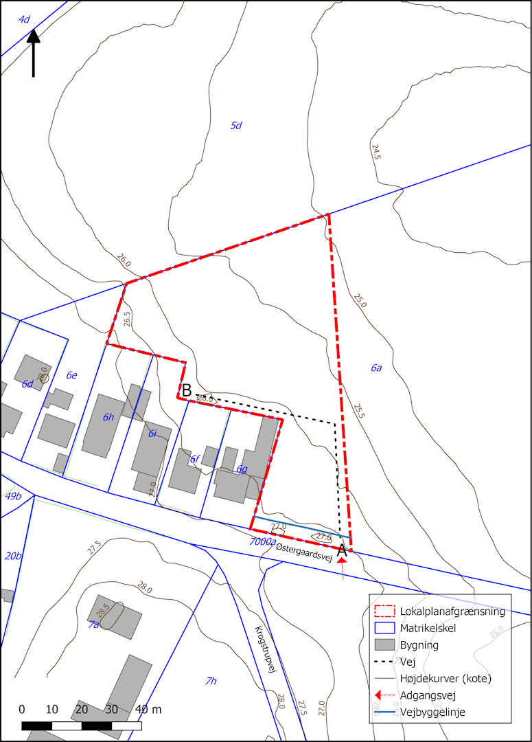 Kortbilag 2 - Veje, vejbyggelinje og højdekurver